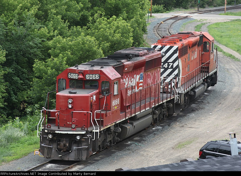 CP 6066 and 5747, Humbolt Yard